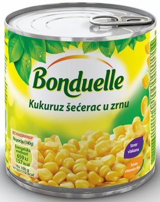 KUKURUZ ŠEĆERAC BONDUELLE 340G LIM.
KUKURUZ ŠEĆERAC BONDUELLE 340G LIM.