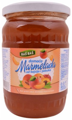 MARMELADA KAJSIJA&JABUKA BAŠ BAŠ 700G
MARMELADA KAJSIJA&JABUKA BAŠ BAŠ 700G