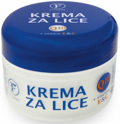 KREMA ZA LICE SA KOENZIMOM Q10 FITOGAL 100ML
KREMA ZA LICE SA KOENZIMOM Q10 FITOGAL 100ML