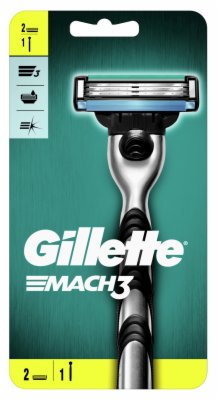 BRIJAČ MUŠKI MACH 3RAZOR + 2CART GILLETTE
BRIJAČ MUŠKI MACH 3RAZOR + 2CART GILLETTE