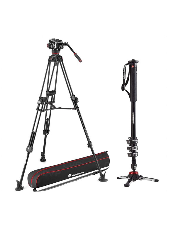 Manfrotto Video SET MVK504XTWINFA stativ sa MVMXPROA4 monopodom