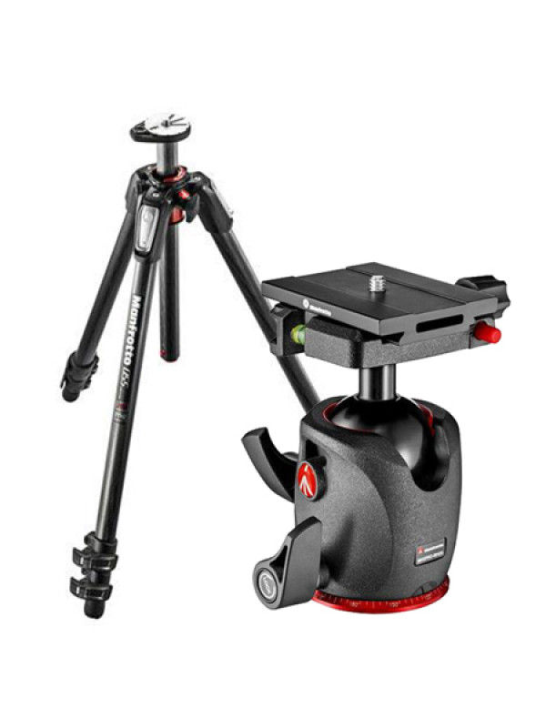 Manfrotto Tripod SET MT055CXPRO3-BDL 055CF 3 sec with Ball Head Q6