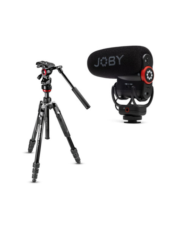 Manfrotto Video SET MVKBFRT-LIVE Befree Live sa JOBY Mikrofon Wavo Plus