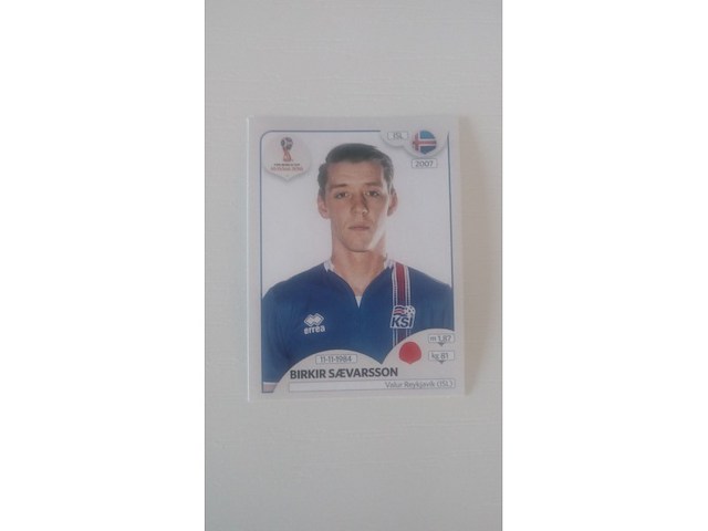Panini FIFA 2018 Russia sličica broj 283