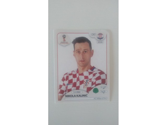Panini FIFA 2018 Russia sličica broj 317