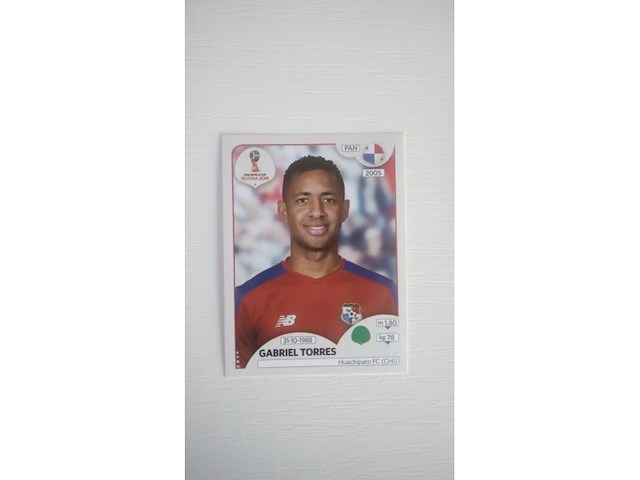 Panini FIFA 2018 Russia sličica broj 537