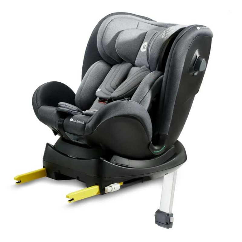 Kinderkraft XRider Isofix i-Size auto sedište 40-125cm Grey