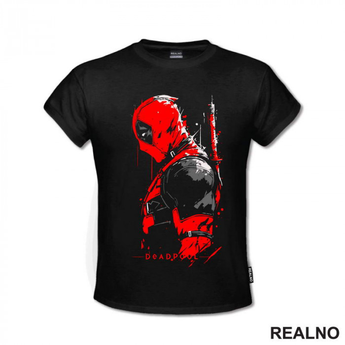 RED RAIN - DEADPOOL - MAJICA