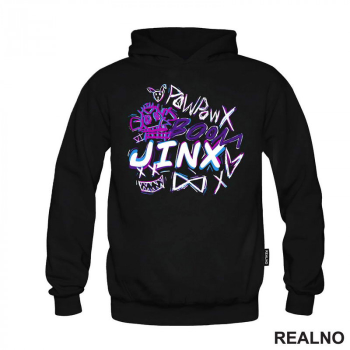 GRAFFITI JINX - LOL - LEAGUE OF LEGENDS - DUKS