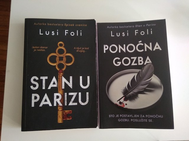 Lusi Foli - Ponoćna gozba, Stan u Parizu