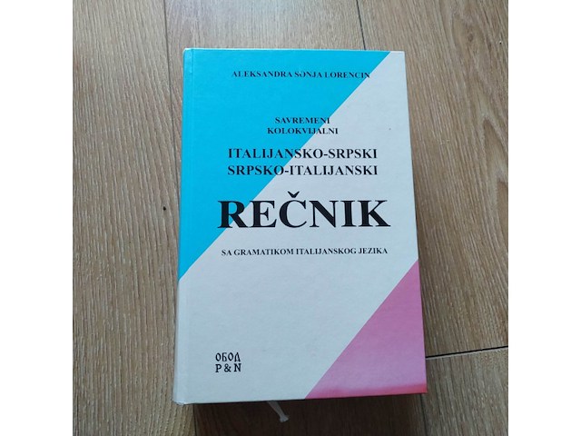 ITALIJANSKO SRPSKI REČNIK