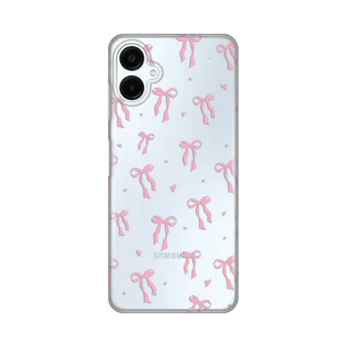 Silikonska futrola - maska print Skin za Samsung A065F Galaxy A06 Cute Bow