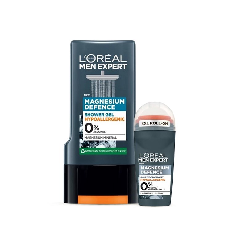 Loreal Men Expert Magnesium Defence gel za tuširanje i roll-on