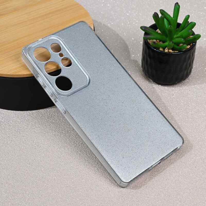 Maska Sparkle Dust za Samsung S938B Galaxy S25 Ultra srebrna