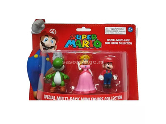 Super Mario Set - Yoshi Peach and Mario