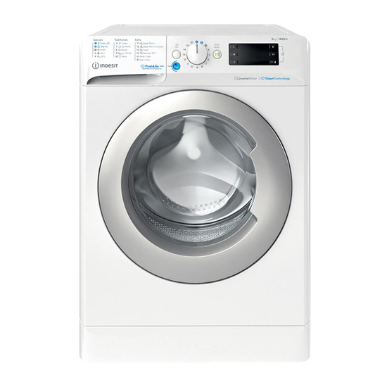 Mašina za pranje veša Indesit BWE 91496X WSV EE, 9 kg, 1400 o/min, Bela