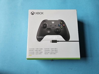 Xbox One Series X/S - Dzojstik / Crni / Kutija