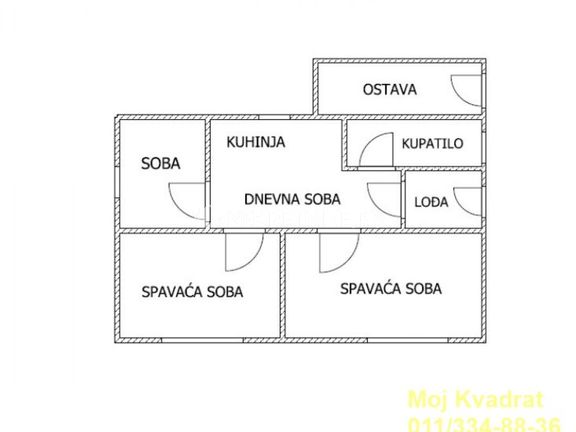 Barajevo, Centar - Svetosavska, 54m2, Svetosavska