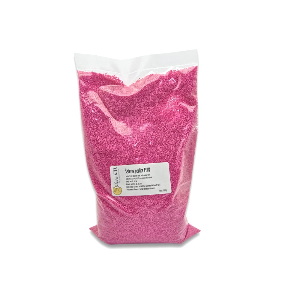 Šećerne perlice PINK 1kg