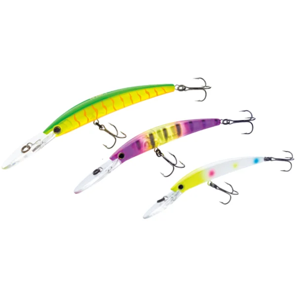 Yo-Zuri Crystal Minnow Deep Diver Walleye (F) Floating 90mm