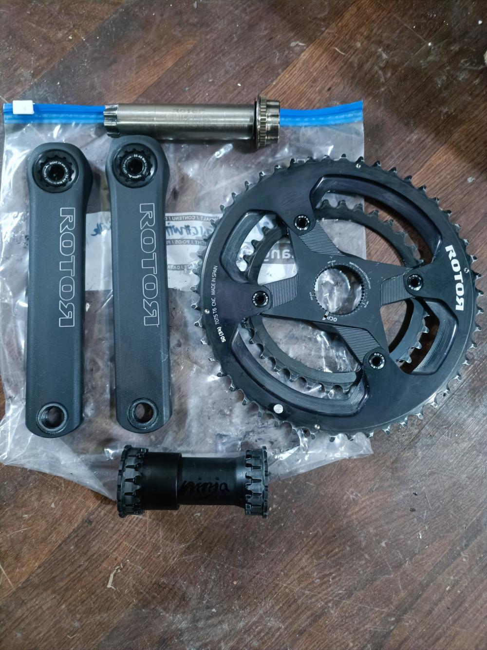 Rotor Shimano GRX 50-34 Komplet NOV