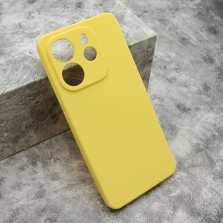 Maska GENTLE COLOR za Xiaomi Redmi Note 14 4G zuta