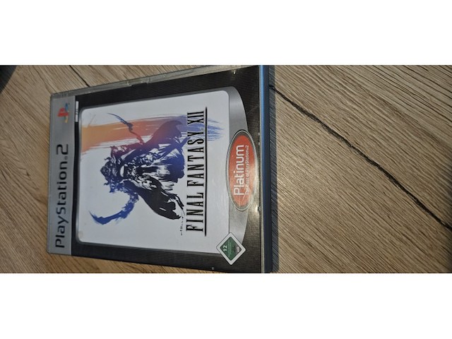 Final Fantasy XII Playstation 2 Ps2 Platinum