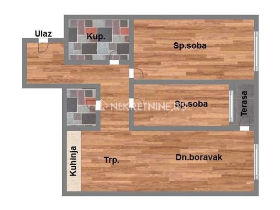 Trosoban stan petrovaradin izgradnja 67m2!