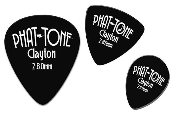 Clayton Phat Tone Rounded Rubber trzalica za bas gitaru i ukulele