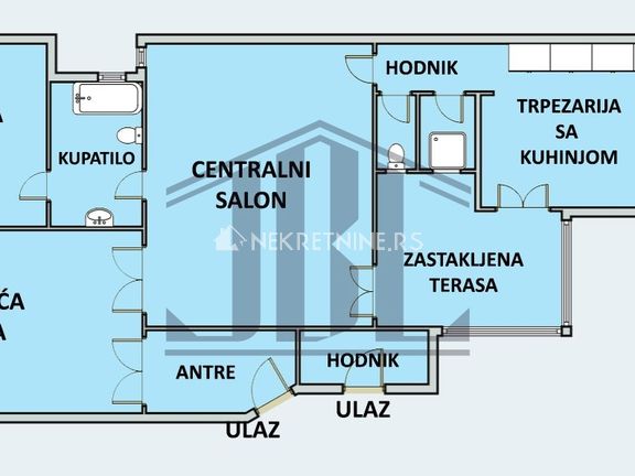 Stan za prodaju, Krunska 122m2