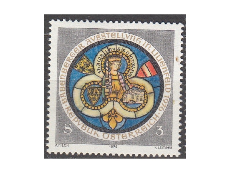 (rbe613) austrija cista marka 1976 god