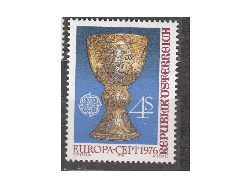 (rbe616) austrija cista marka 1976 god evropa
