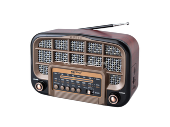 Retro Radio Sa Solarnim Panelom J3BTS