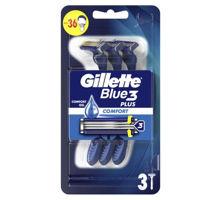 Gillette Blue3 jednokratni brijač Comfort 3 kom.