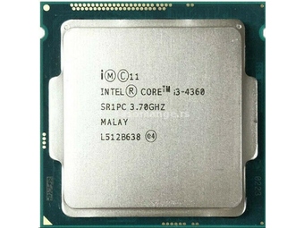 PROCESOR I3 4360 4 x 3.GHz HD 4600 + NOV DC KULER Garancija 12 meseci