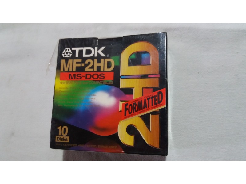 Diskete TDK za floppy disk , nove neotpakovane