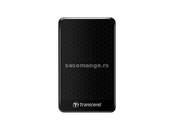 HDD E2.5" Transcend 1TB USB 3.0 TS1TSJ25A3K Anti-shock Black