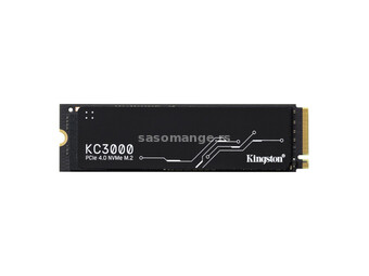 Kingston SSD M.2 NVMe 2TB SKC3000D, 2048G PCIe 4.0 x 4