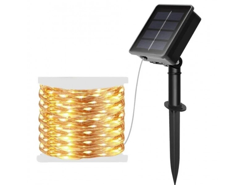 Led Dekorativne Solarne Lampe za dvorište 5 metara