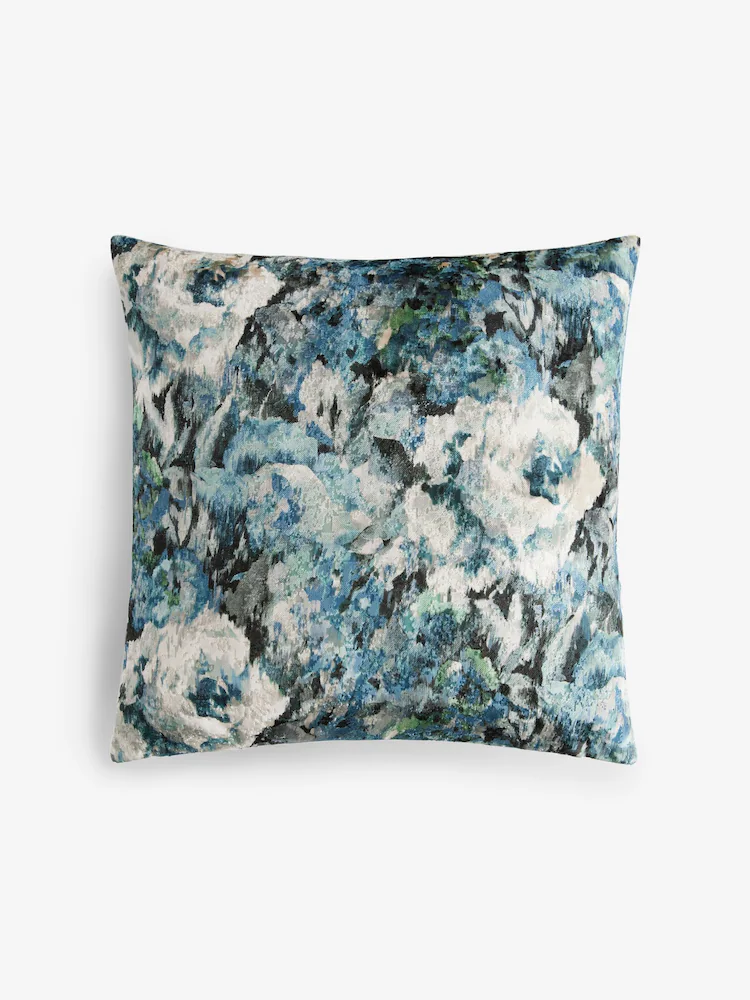 Cvetni uzorak Cut Velvet Cushion