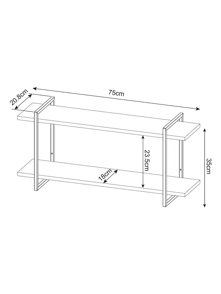 Bronks 2 Tier zidne police