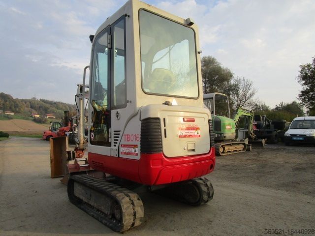 Mini bageri
Takeuchi TB 016 - POWERTILT + Schnellwechsler + 3 Löffel