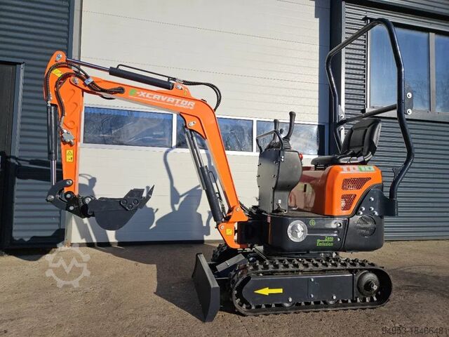 Mini bageri
E-xcavator ELECTRISCHE minigraafmachine TD10 lithium