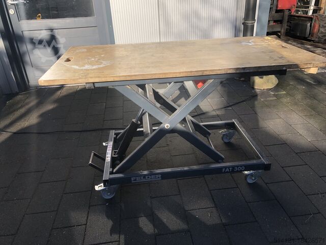 Felder FAT 300 Scissor lift Tabela
Felder FAT 300