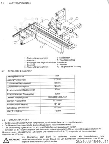 Oblikuj kružnu testeru
Winter A45 - 3200 CNC Deluxe