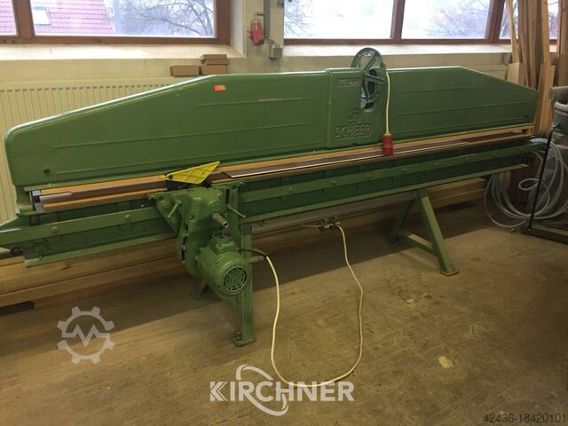 Furnir i panel testera
Scheer FM2 3000