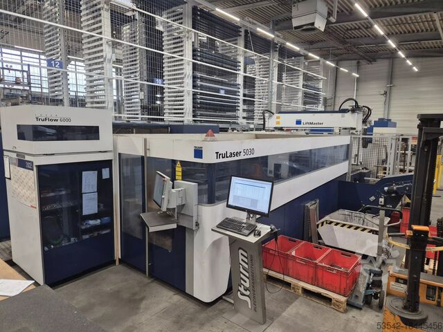 2D laser Mašina za sečenje
TRUMPF TruLaser 5030 (L52) 6kW + Liftmaster