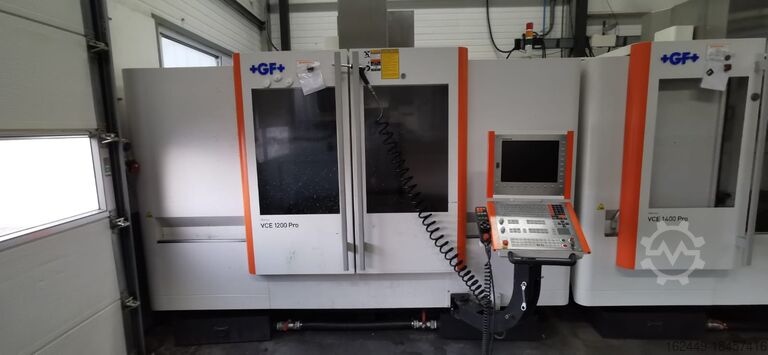 MACHINING CENTAR
+GF+ Mikron Charmille Mikron VCE 1200 pro