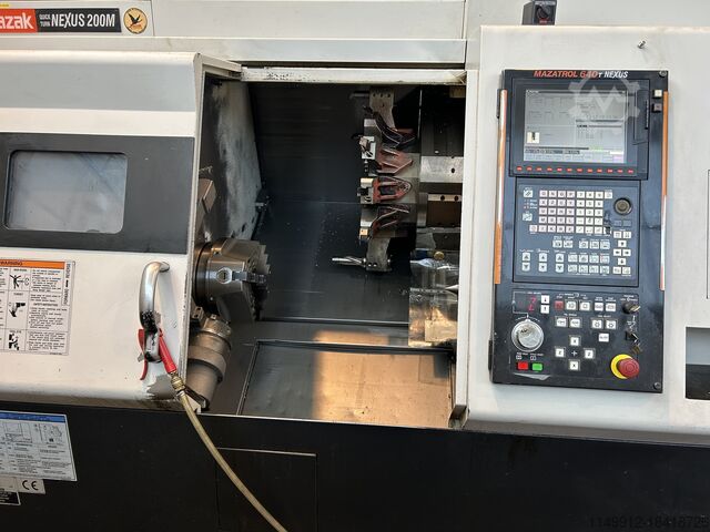 CNC lathe
Mazak Quick turn nexus 200M