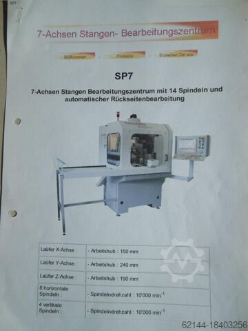 Obrada
STARTECH SP7 FRAISEUSE 7 Axes CNC